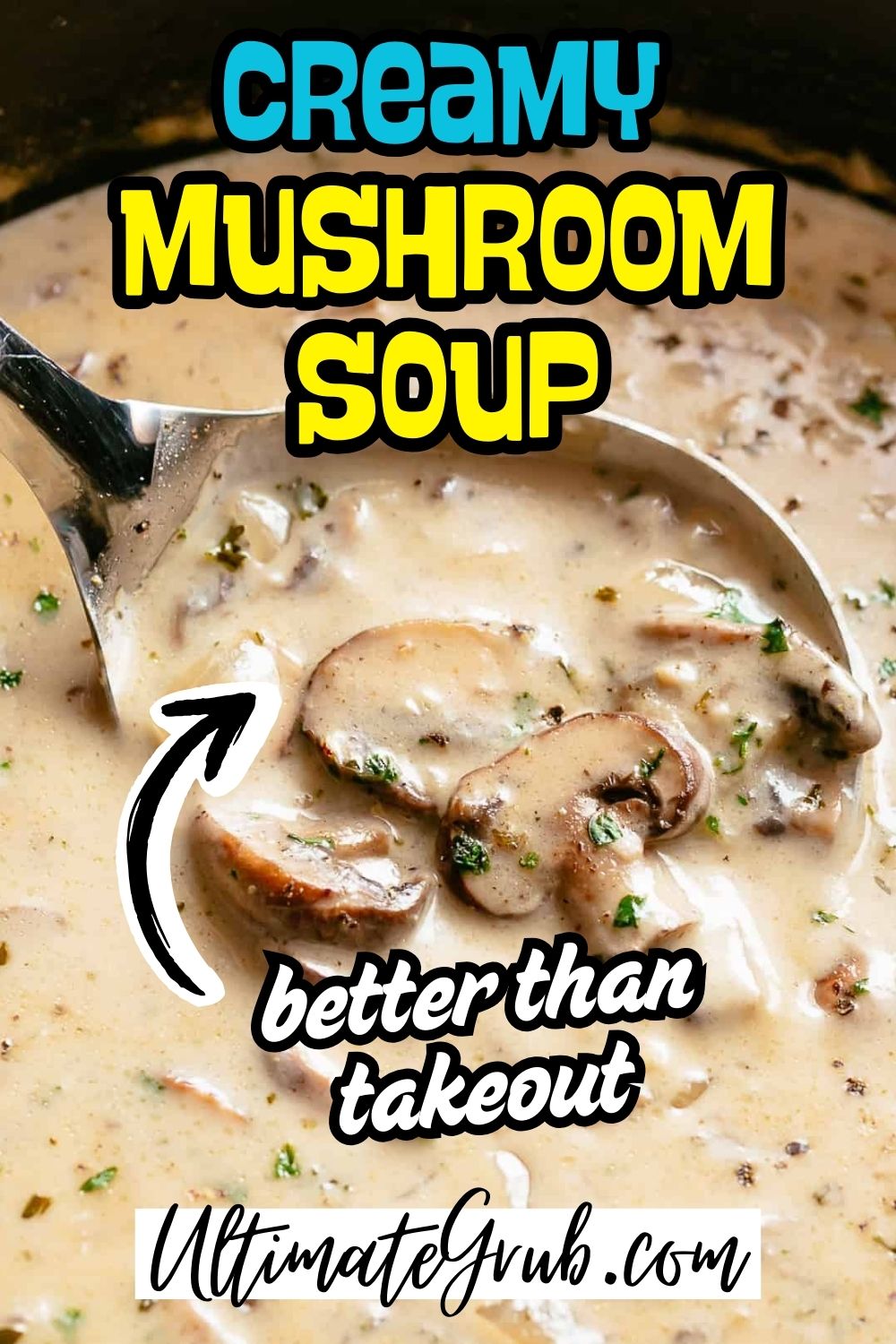 Creamy Mushroom Soup Recipe - Ultimate Grub