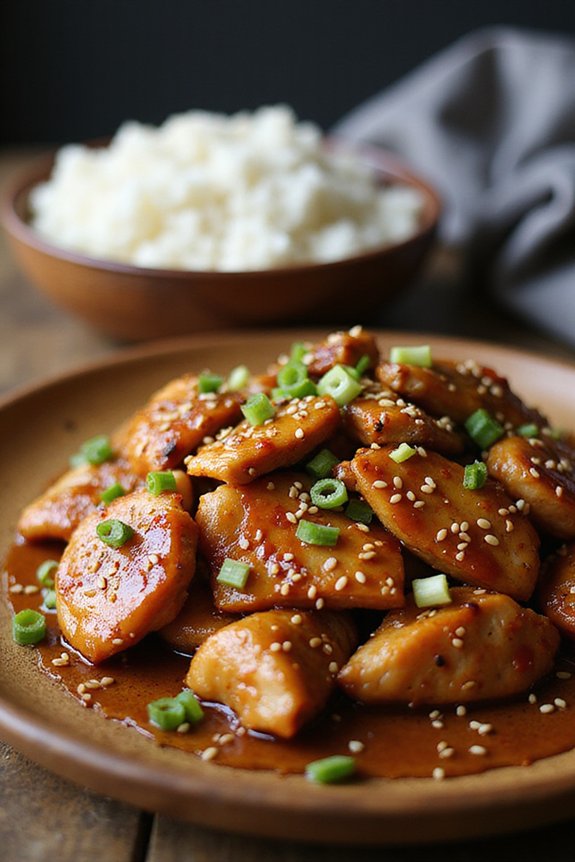 Sticky Slow Cooker Honey Garlic Chicken - Ultimate Grub